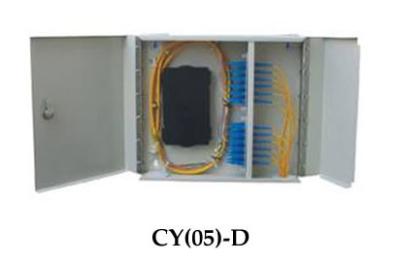 China 24 Cores Fiber Optic Terminal Box SC/FC Port CY/(05)D-24 With Patch Cord for sale