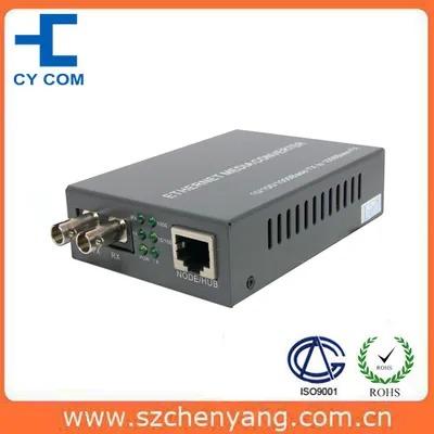 China 10 / 100m Dual Fiber Sm 25km St Fiber Optic Media Converter for sale