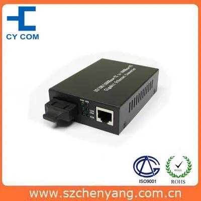China Fiber Optic Media Converter (10/100/1000Base-Tx to 1000Base-SX 850nm multi mode 220/550M) for sale