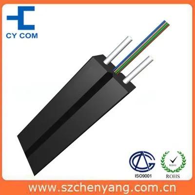 China 4 Cores Sm Indoor FTTH Optical Fiber Drop Cable Lszh Sheath for sale
