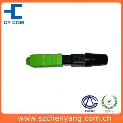 China Fiber Optic Fast Connector (SC/APC, Pre-Polish, Metal Groove) for sale
