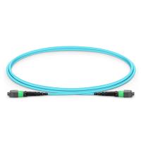 China MPO-16 Fiber Cable with 0.35dB Low IL and 8° APC Endface for 400G QSFP-DD and OSFP Transceivers for sale
