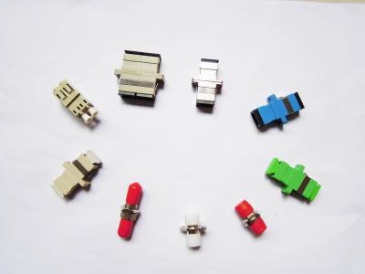 China ROHS, ISO  Insertion Loss (IL) 0.2 Stability Fiber Optic Adapter for Active Device Termination for sale
