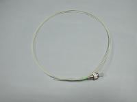 China FC APC 0.9mm Fiber Optic Pigtail support 10 Gigabit data transmitting rates for sale