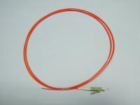 China Low insertion loss and high return loss LC MM Fiber Optic Pigtail for Optical CATV & LAN for sale