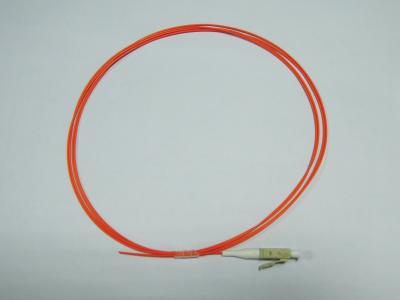 China Low insertion loss and high return loss LC MM Fiber Optic Pigtail for Optical CATV & LAN for sale