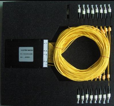 China 1×32 PLC Fiber Optic Splitter for CATV Systems & Fiber Sensors for sale