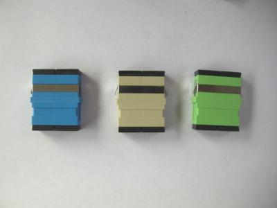 China SC / PC - SM, SC / APC - SM, SC / PC - MM, Duplex, Flangeless, Fiber Optic Adapter for sale