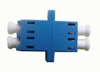 China LC Duplex UPC Fiber Optic Adapter Singlemode With Low Insertion Loss for sale