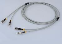 China Outdoor Armored Patch Cord FC/UPC to FC/UPC multimode DX 2.0mm for sale