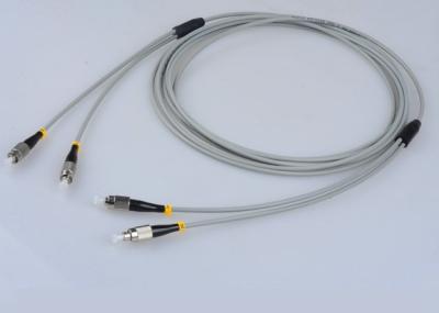 China Outdoor Armored Patch Cord FC/UPC to FC/UPC multimode DX 2.0mm for sale