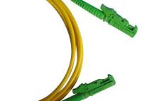 China LSZH 3.0mm cable diameter Single-mode low insertion loss E2000 Fiber Optic Patch Cord for sale
