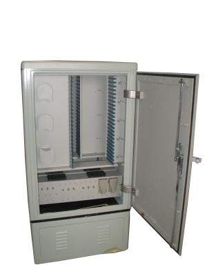 China High Intensity Cross Connection Cabinet 576 Cores Optical Fiber for sale