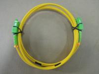 China 2.0mm PBT SM Duplex Optical Fiber Patch Cord Telecom Grade With SC / APC Connector for sale