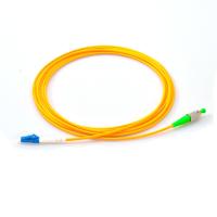China FC/APC to LC/UPC Fiber Optic Patch Cord simplex LSZH cable jacket for sale