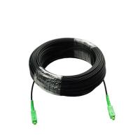 China FTTH Fiber Optic Patch Cord SC / APC  3.0mm Singlemode PVC drop cable for sale