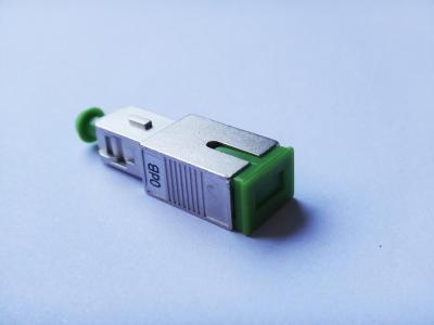 China 0dB SC/APC, metal housing, Female to Male Fiber Optic Attenuator for sale