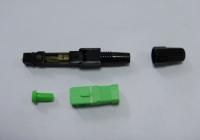 China SC/APC quick assembly Fiber Optics Connector has easy assembly andexcellent stability for sale