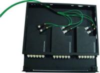 China Black Stamping steel Easy for installation and operation 19'' standard structure MTP / MPO cassette for sale