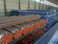China 3 Inch Seamless Carbon Steel Pipe Black Painted ERW SAW 88.9mm OD 5.49mm WT for sale