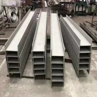China Hot Rolled A36 Stainless Steel H Beam I Beam SS400 SS540 Flange Width 100-1000mm for sale
