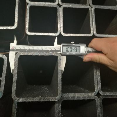 China Black CS Carbon Steel Seamless Pipe Q235 Square Hollow Section Hot Rolled 0.1-200mm for sale