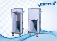 China Movable Roll Door  Patient Record Holder Trolley with One Central Lock for sale