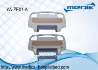 China White Adjustable Hospital Bed Accessories PP Blow Molding Hospital  Headboard for sale