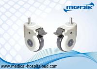 China Rubber Material Hospital Bed Accessories ABS Hospital Bed Wheel Castor for sale