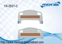 China Smooth Satefy Abs Plastic Bed Guard Rail White For Medical Bed for sale