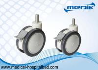 China Noiseless Design Medical Casters Ball Bearing Casters Adjustable for sale