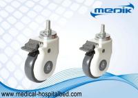 China Abs Body Attractive Performance Medical Casters Wheels For Home Care Beds for sale