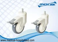 China 125mm Medical Casters Streamlined Appearance For Patient Stretcher for sale