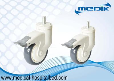 China 125mm Medical Casters Streamlined Appearance For Patient Stretcher for sale