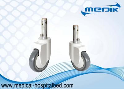China 125mm Central Lock Heavy Duty Casters With Pressed Steel Housing for sale