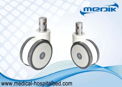 China Medical Equipment Hooded Ball Casters Durable Twin Wheels CE Approved for sale