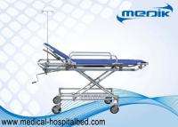China Easy Moving Patient Transfer Trolley For Ambulance Aluminum Alloy Structure for sale