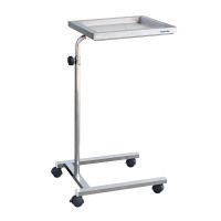 China Medical Portable Folding Hydraulic Foot Pedal Mayo Instrument Stand  With Tray for sale