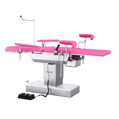 China Electric Gynecology Delivery Chair Gynecologist Childbirth Table For Woman Giving Birth for sale