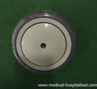 China Round Stem Models 5 Inch Medical Castors , Care And Hospital Bed Casters for sale