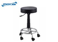 China Height Adjustable Hospital Furniture Chairs Medical Nurse Stool With Five Castors for sale