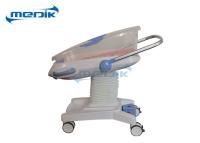 China Touch Penal Medical Baby Cribs Height With Weighing Scale System Fit Infant for sale