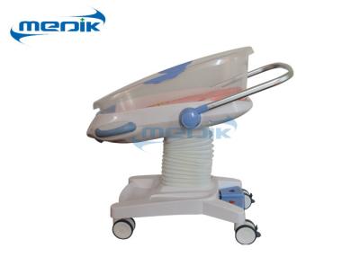 China Touch Penal Medical Baby Cribs Height With Weighing Scale System Fit Infant for sale
