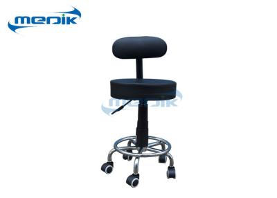 China Height Adjustable  Hospital Furniture Chairs Medical Doctor Stool With Backrest for sale