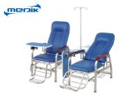 China Adjustable Hospital Furniture Chairs Patient Transfusion Chair With IV Pole for sale