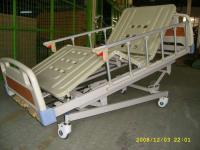 China Adjustable Folding Manual Hospital Bed For Ambulance With CPR Function for sale