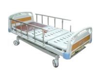 China Adjustable Folding Manual Hospital Bed For Ambulance With CPR Function for sale