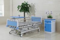 China Foldable Manual Pediatric Bed , 5 Function Clinic Nursing Bed for sale