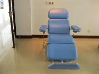 China Anti Rust Steel Folding Medical Blood Donor Chair For Hospital Patient for sale
