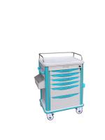 China ABS Plastic Medical Trolleys , Hospital Drug Transfer Trolley for sale